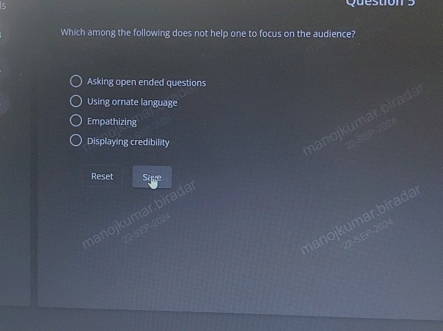 Which among the following does not help one | StudyX