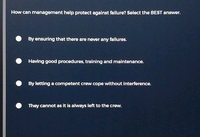 How can management help protect against | StudyX