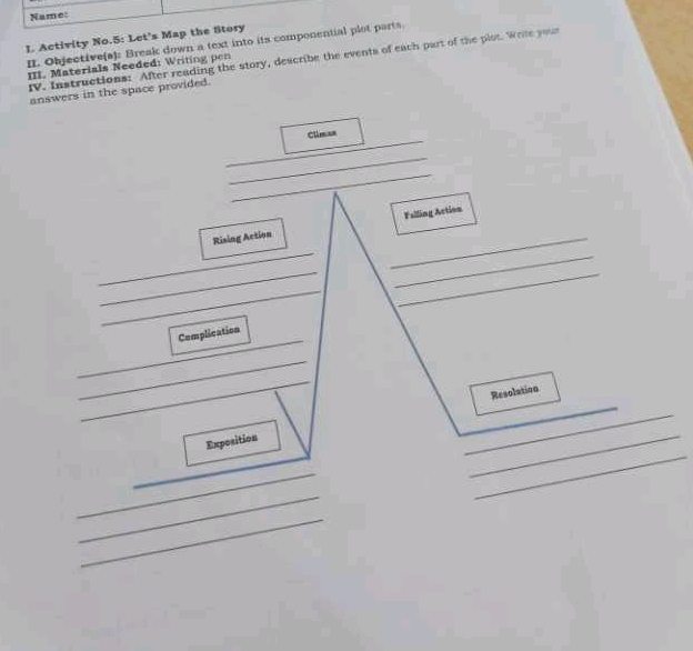 Name 1 Activity No5 Lets Map the Btery II | StudyX
