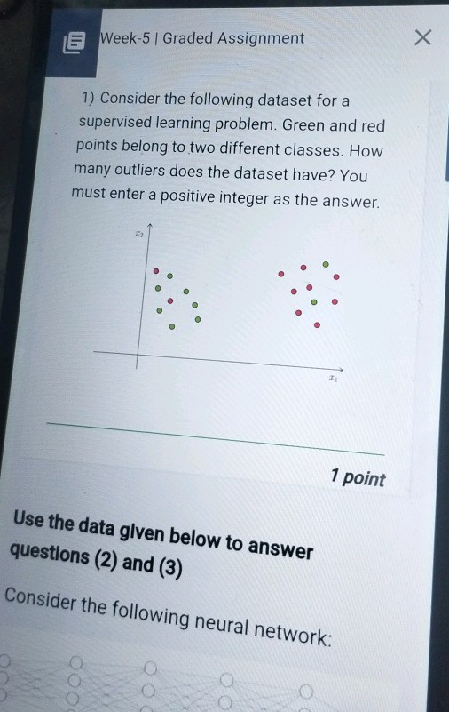 Week-5 Graded Assignment 1) Consider the | StudyX