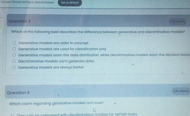Google Chrome isnt your default browser Set | StudyX