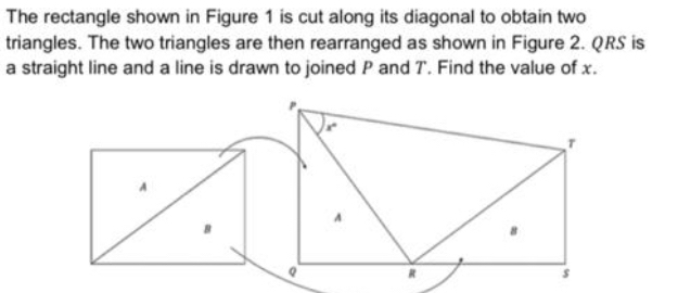 The rectangle shown in Figure 1 is cut | StudyX