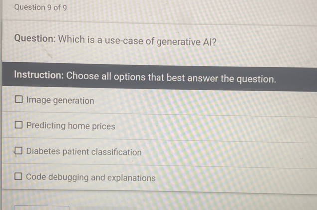 Question 9 of 9 Question Which is a | StudyX