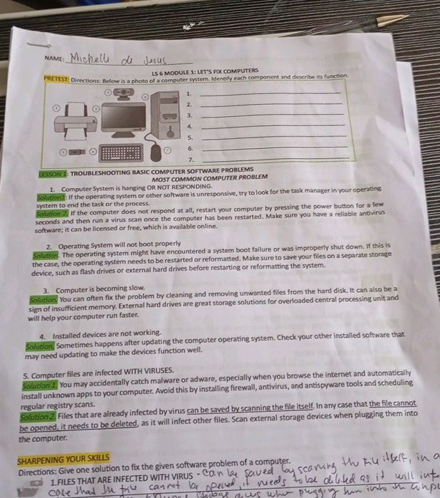 NAME Michelle de Jerus 156 MODULE 1 URTS FX | StudyX