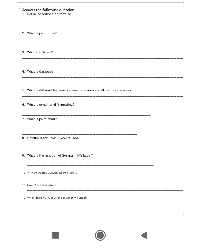 Answer the following question 1 Define | StudyX