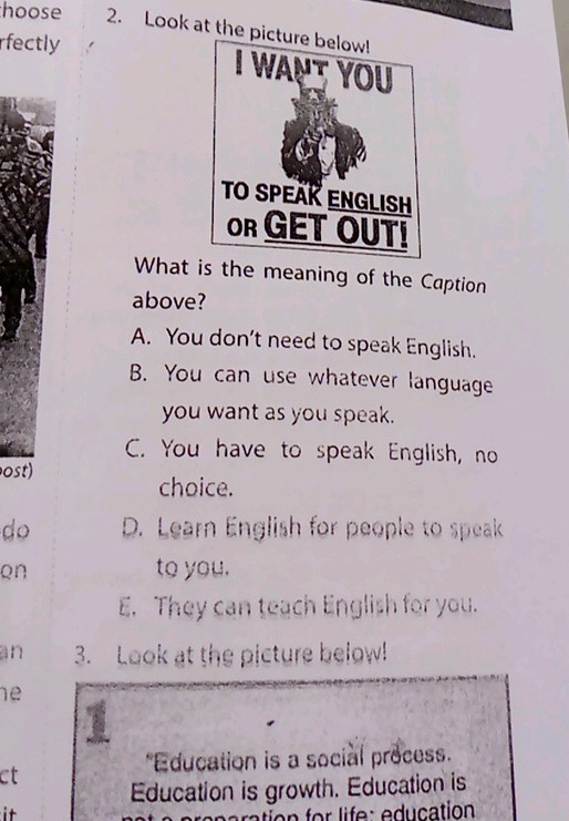 hoose 2 Look at the picture below What is | StudyX