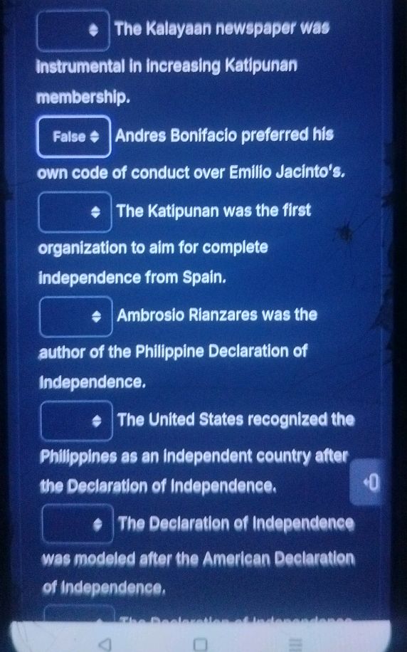 The Kalayaan newspaper was Instrumental in | StudyX