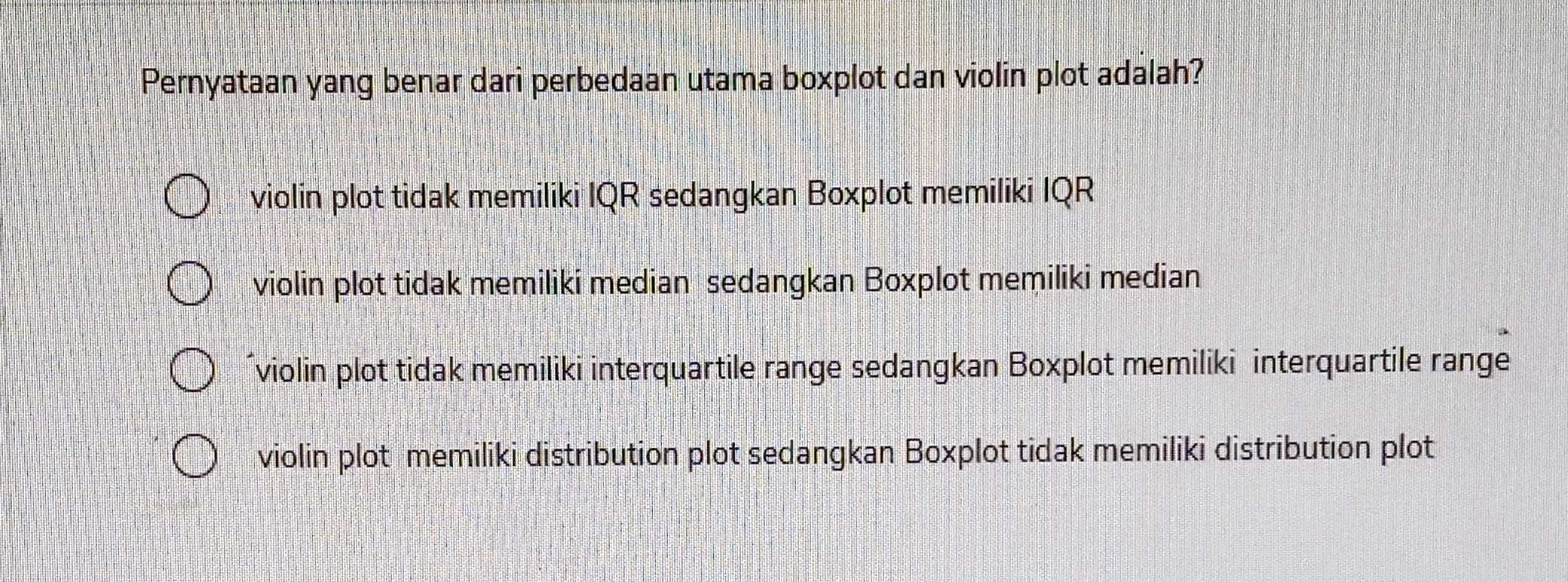 Pernyataan yang benar dari perbedaan utama | StudyX