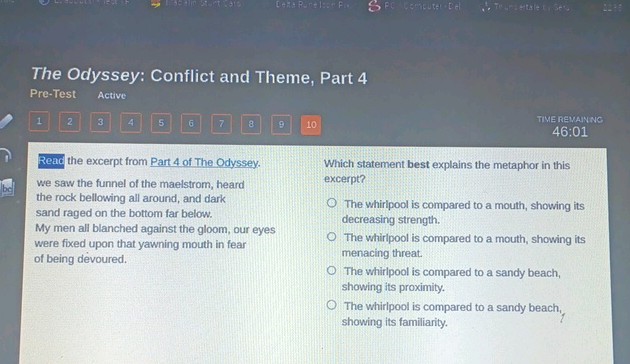 The Odyssey Conflict and Theme Part 4 | StudyX