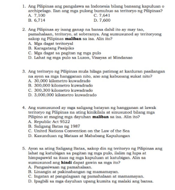 1 Ang Pilipinas ang pangalawa sa Indonesia | StudyX