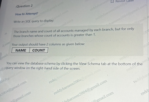 Revisit Later Question 2 How to Attempt | StudyX