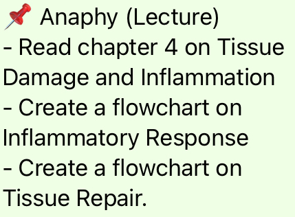 Anaphy (Lecture) - Read chapter 4 on Tissue | StudyX