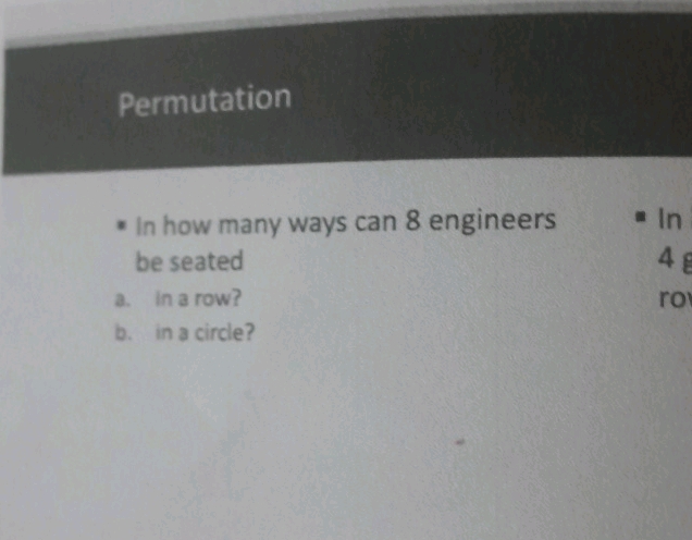Permutation - In how many ways can 8 | StudyX