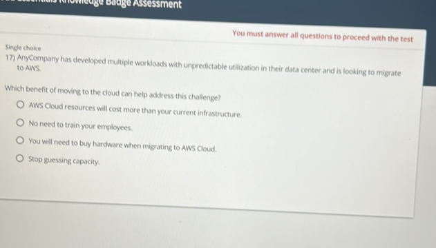You must answer all questions to proceed | StudyX