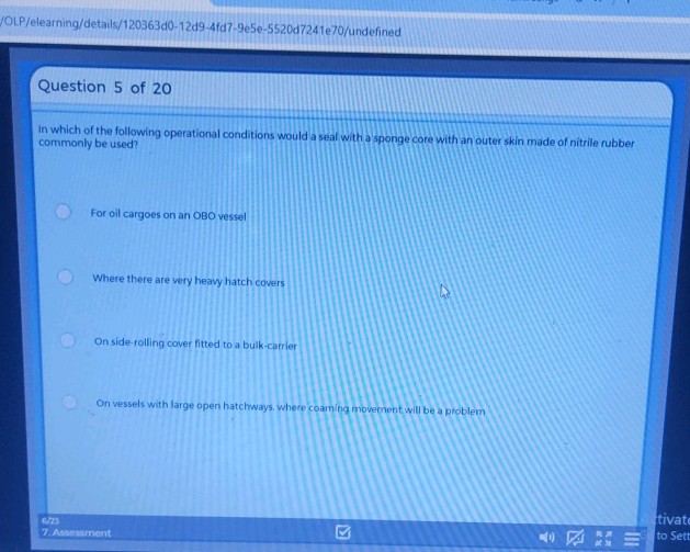 Question 5 of 20 In which of the following | StudyX
