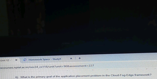 Unit 12 - Homework Space - StudyX | StudyX