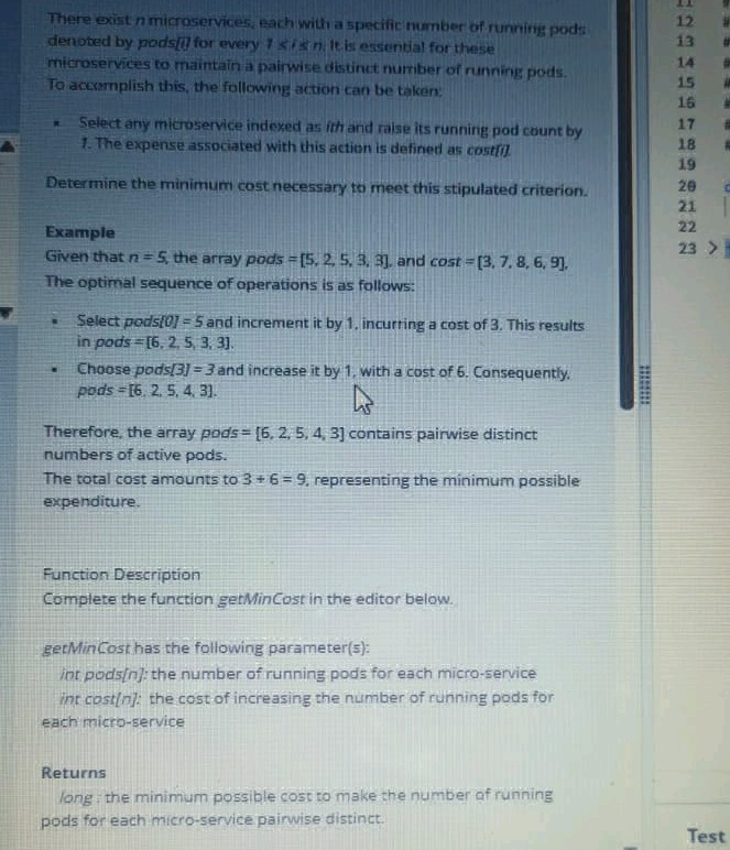 There exist n migoservices each with a | StudyX