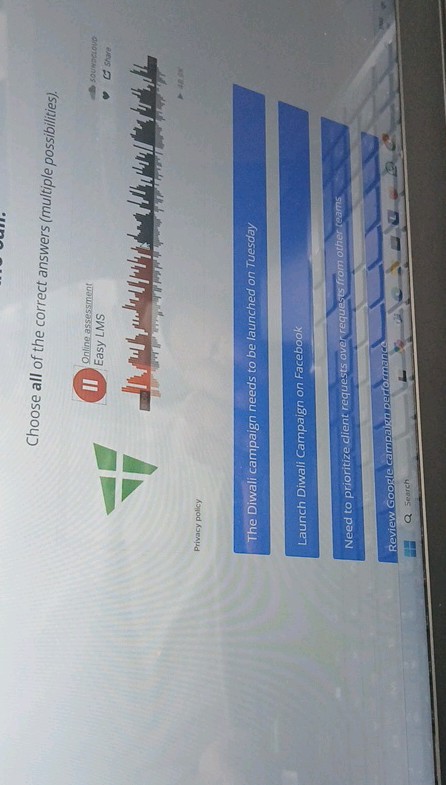 Choose all of the correct answers (multiple | StudyX