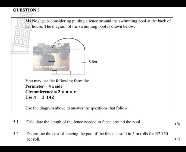 QUESTION 5 Ms Nogaga is considering putting | StudyX