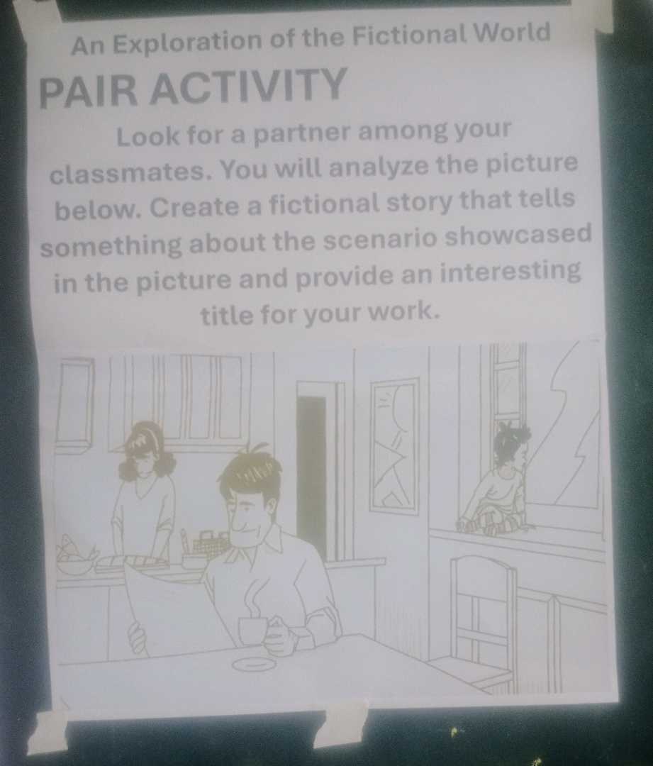 An Exploration of the Fictional World PAIR | StudyX