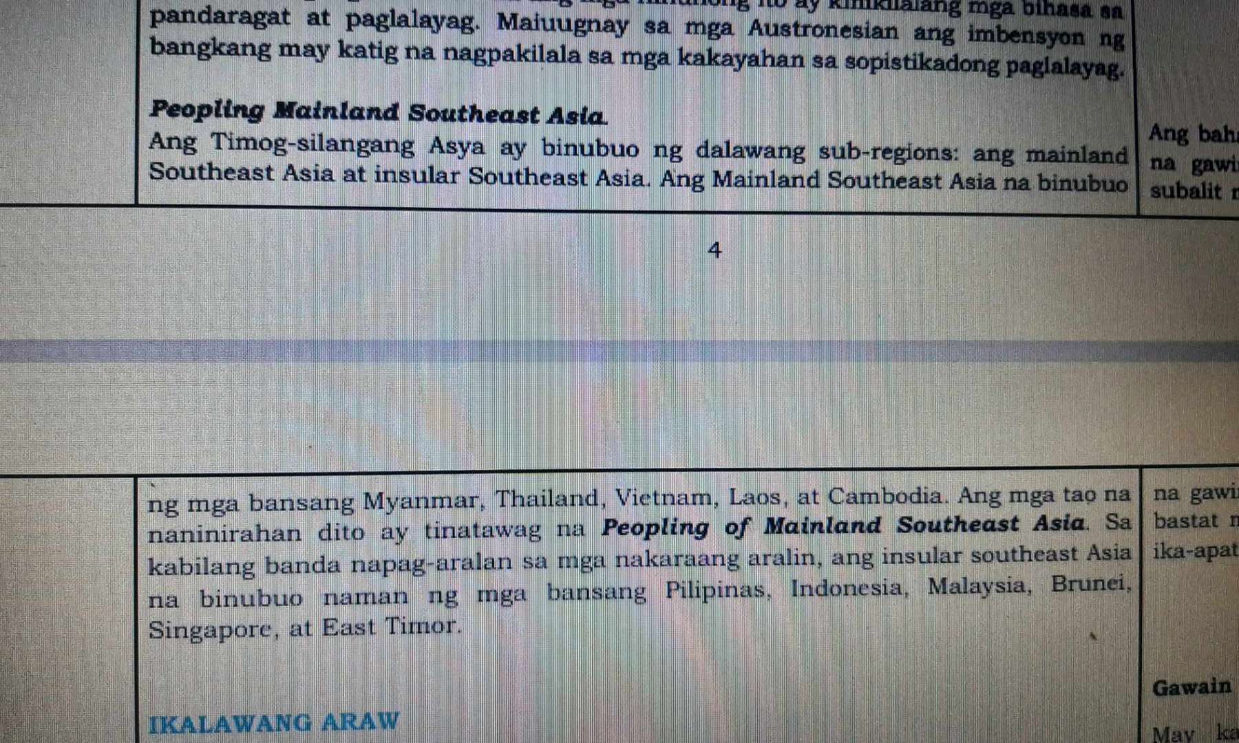 pandaragat at paglalayag Maiuugnay sa mga | StudyX