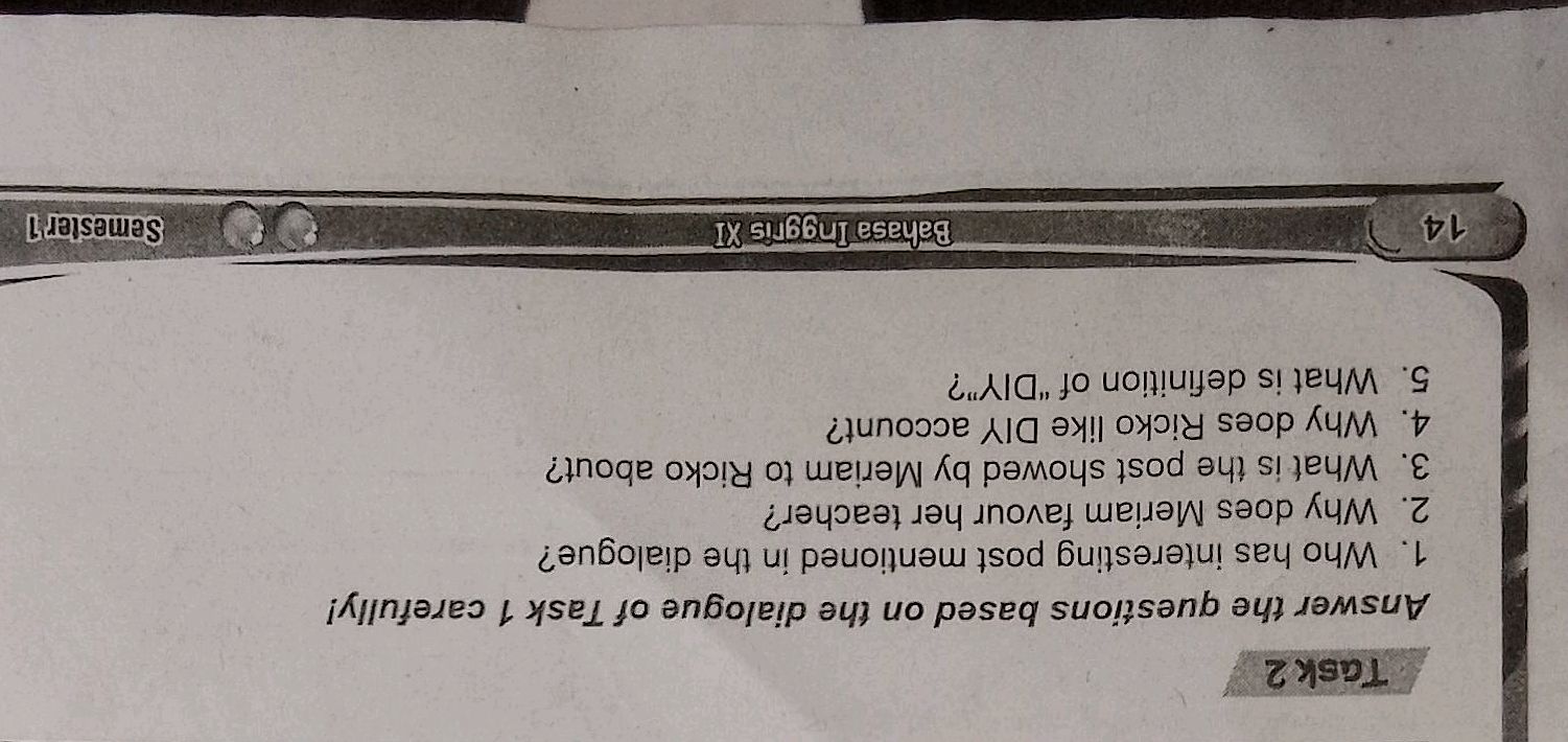 Task 2 Answer the questions based on the | StudyX