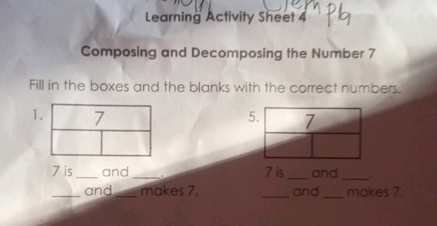 Learning Activity sheet 4 Pl Composing and | StudyX