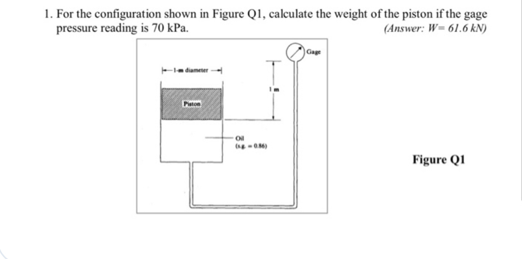 1 For the configuration shown in Figure Q1 | StudyX