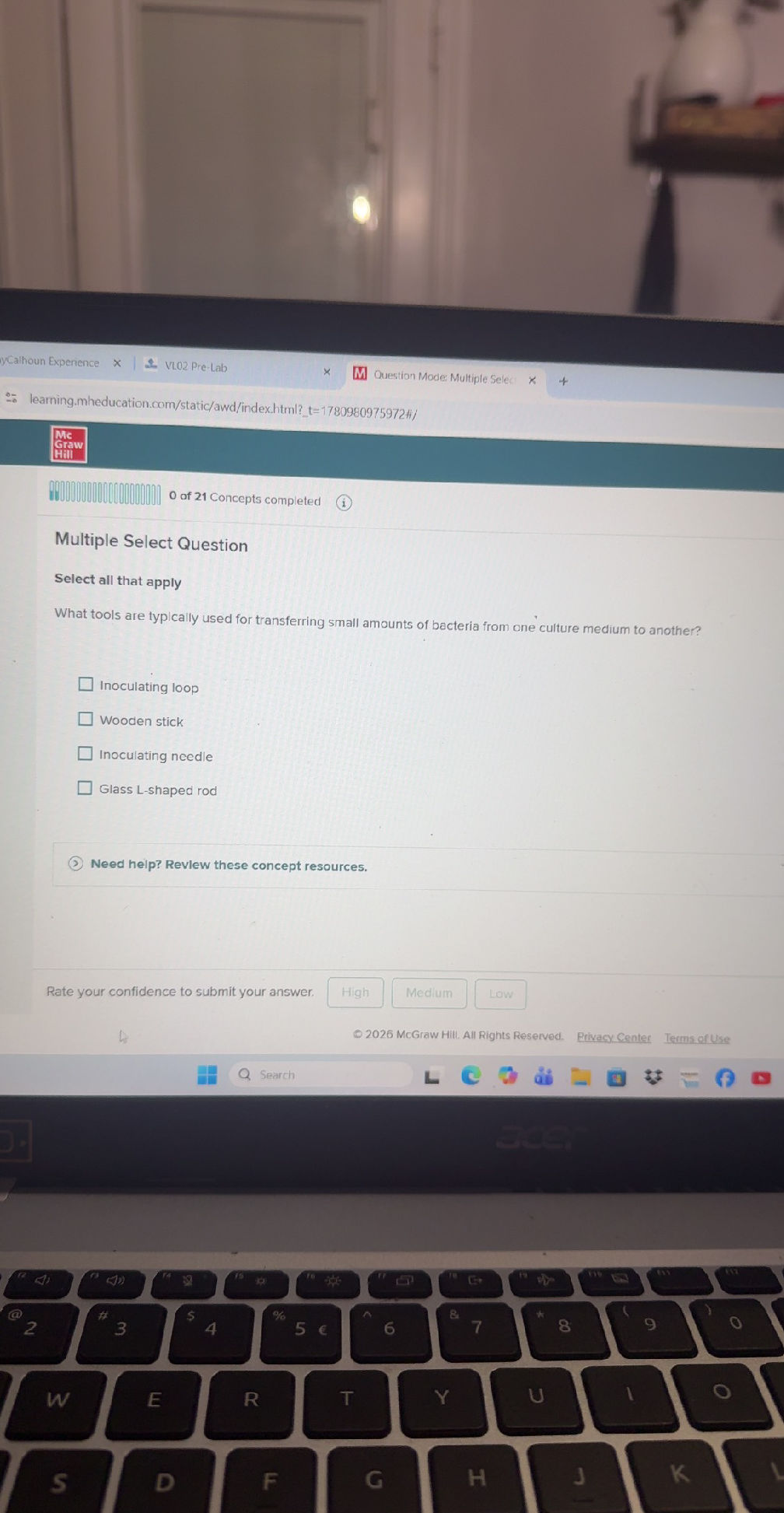 Multiple Select Question Select all that