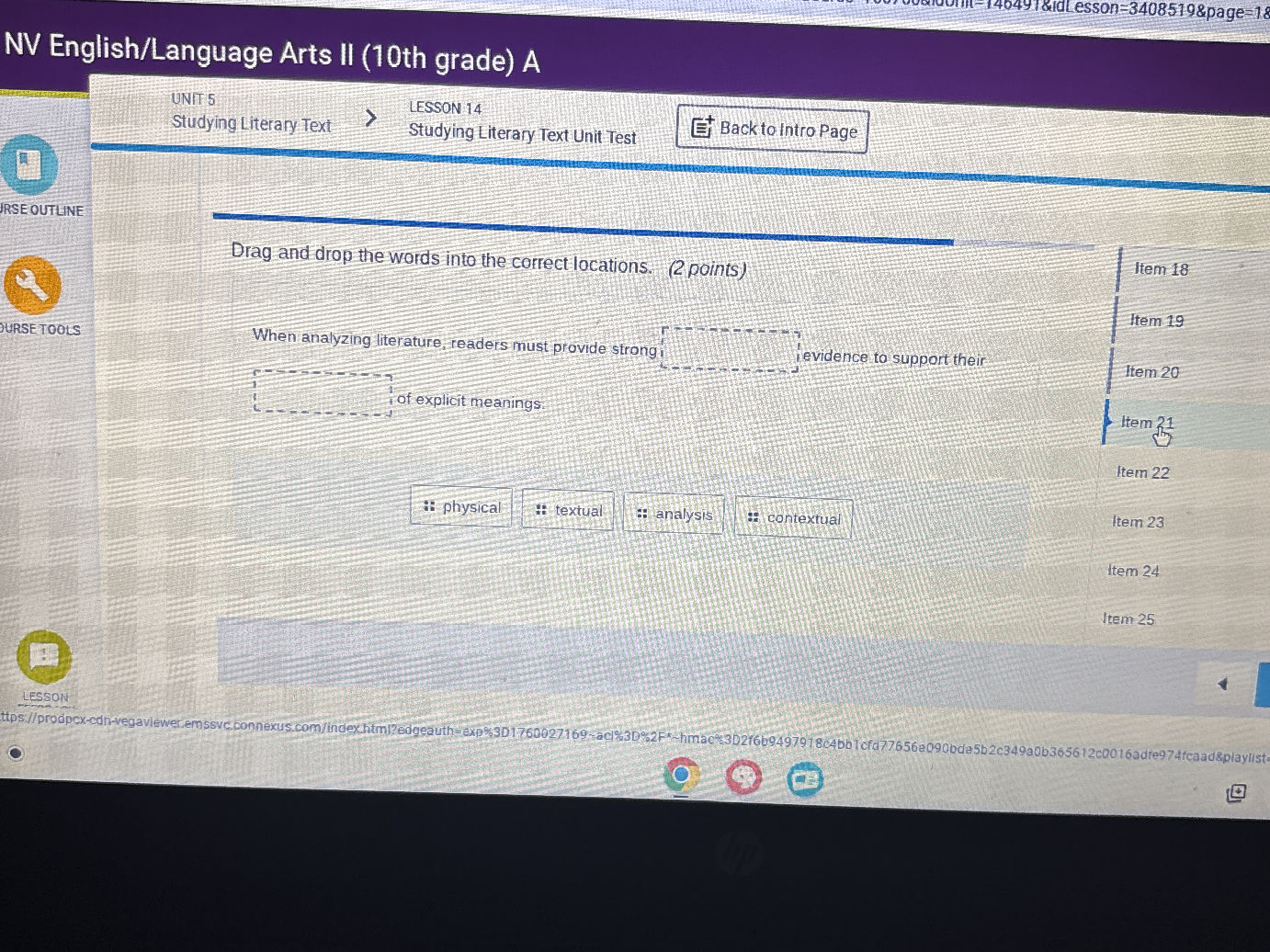 Drag and drop the words into the correct | StudyX