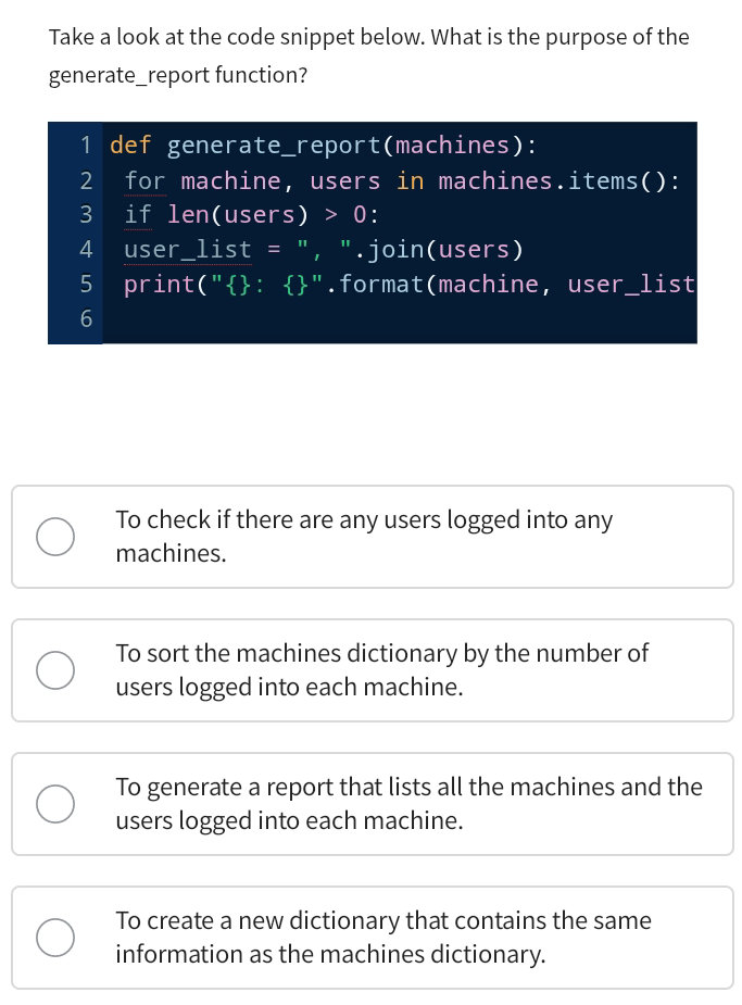 Take a look at the code snippet below. What | StudyX