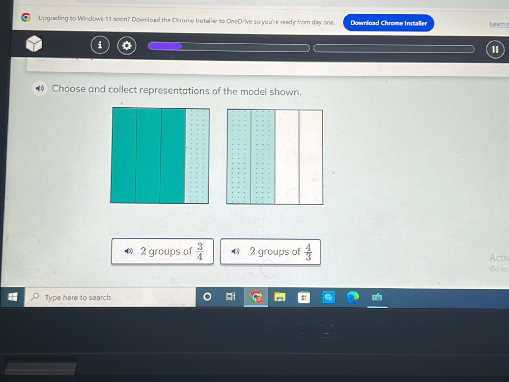 Choose and collect representations of the | StudyX