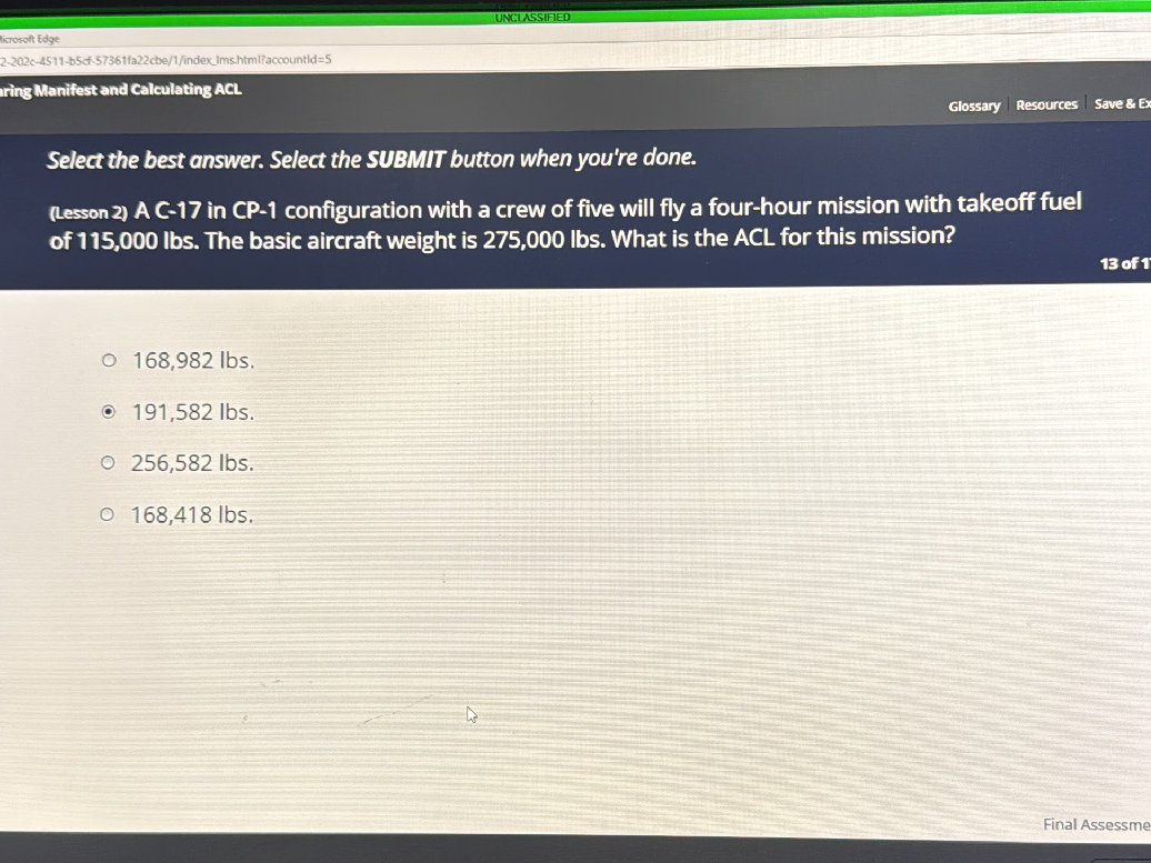 Select the best answer. Select the SUBMIT | StudyX