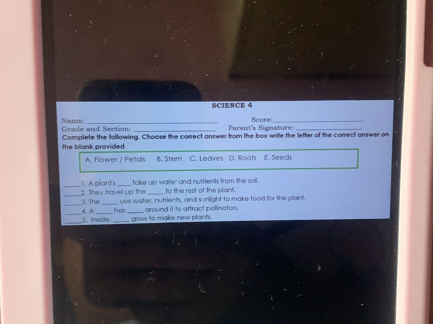 Complete the following. Choose the correct | StudyX