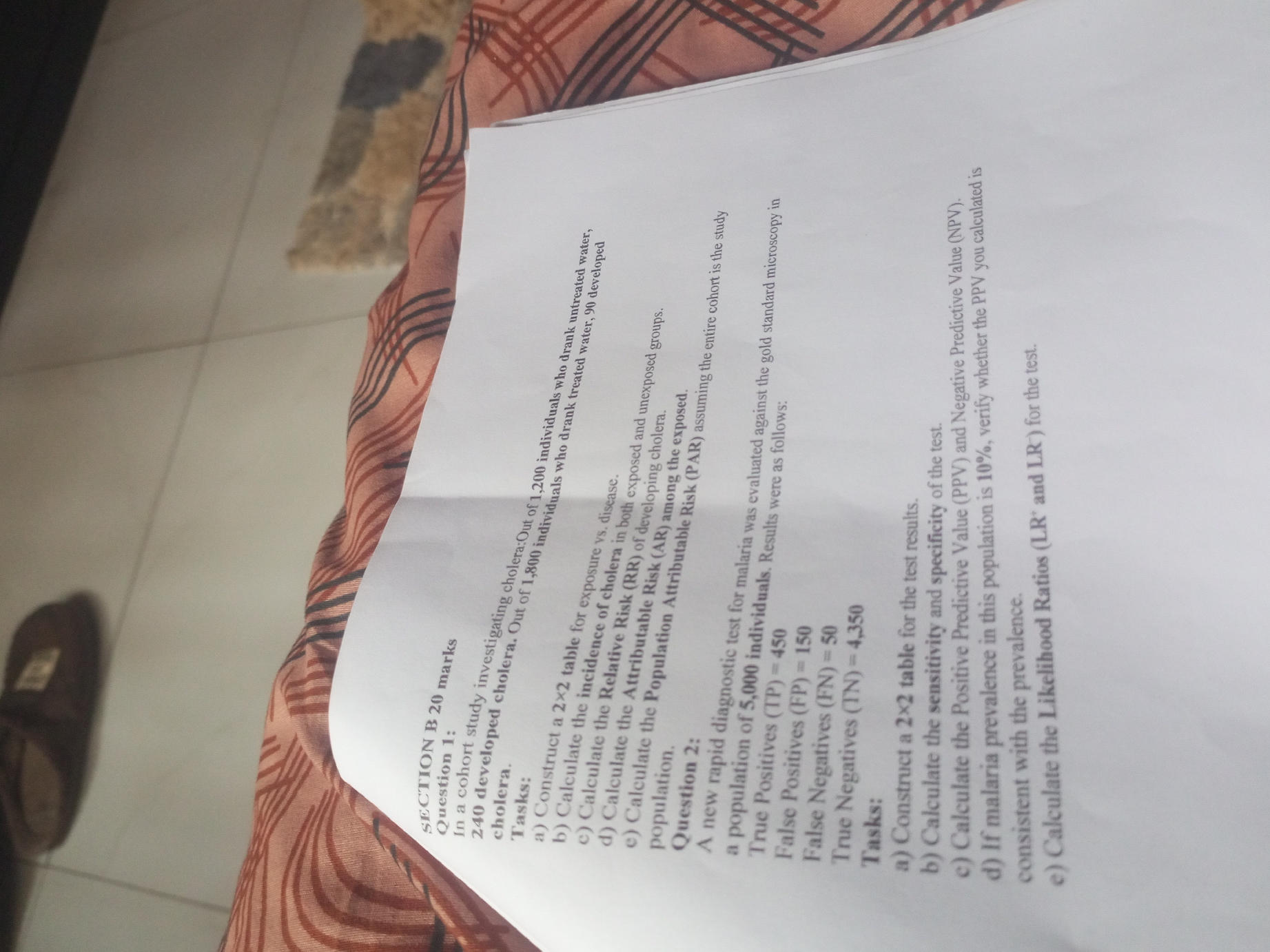 A new rapid diagnostic test for malaria was | StudyX