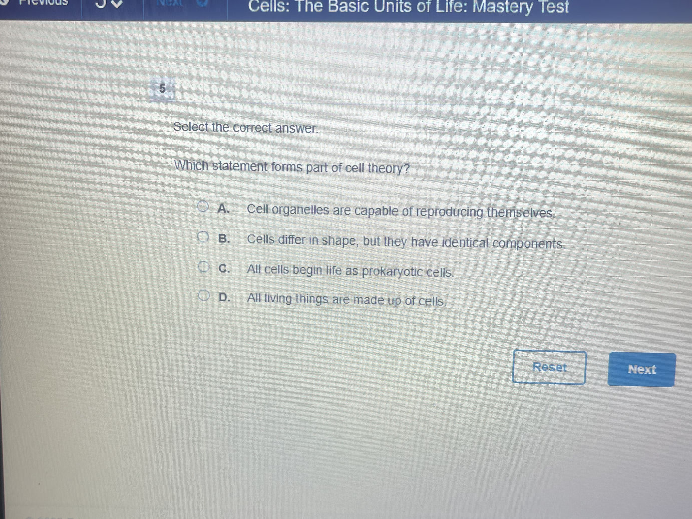 Select the correct answer. Which statement | StudyX