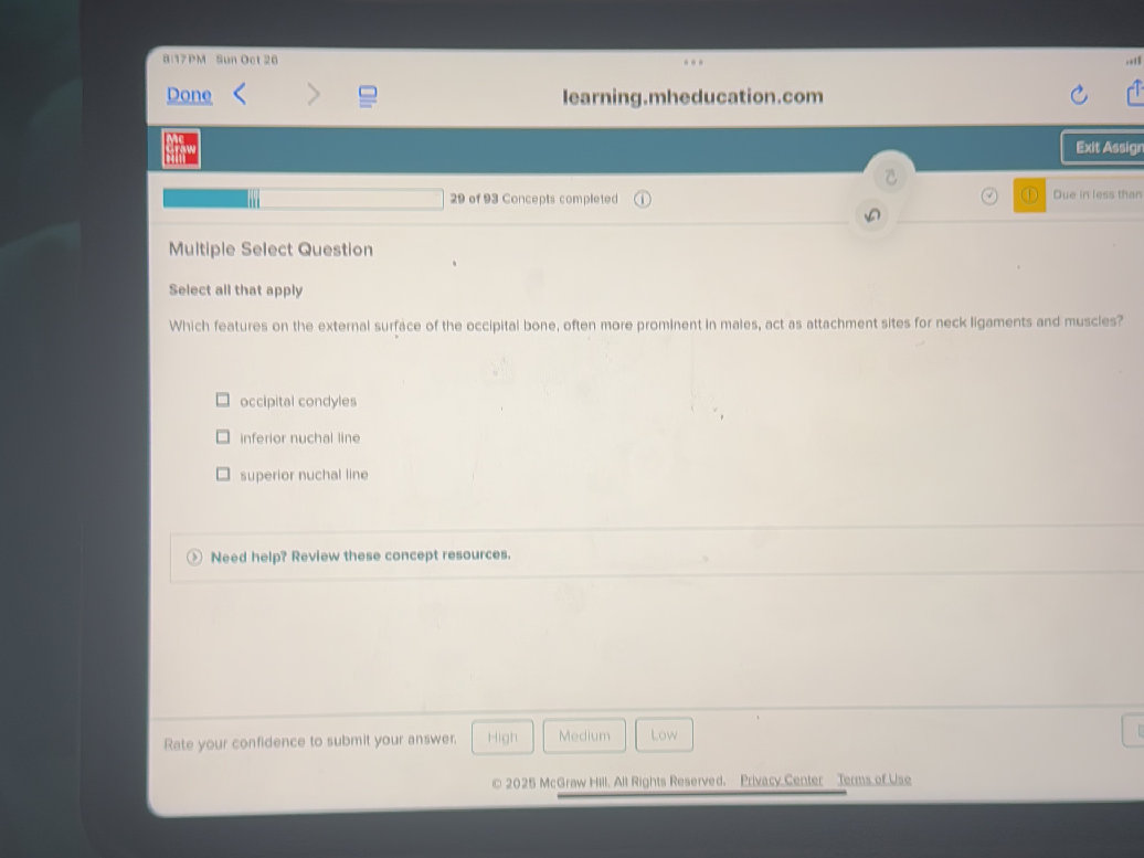 Multiple Select Question Select all that | StudyX