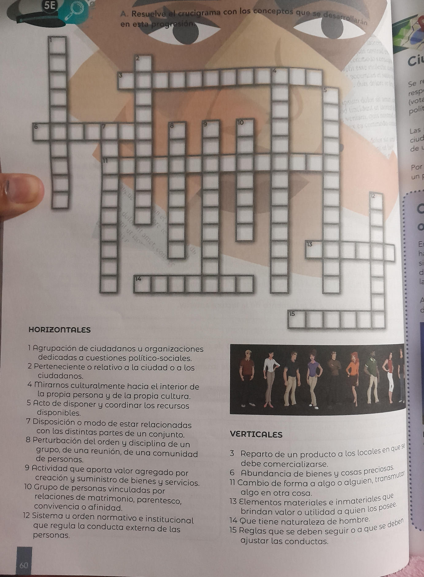 A. Resuelve el crucigrama con los conceptos | StudyX