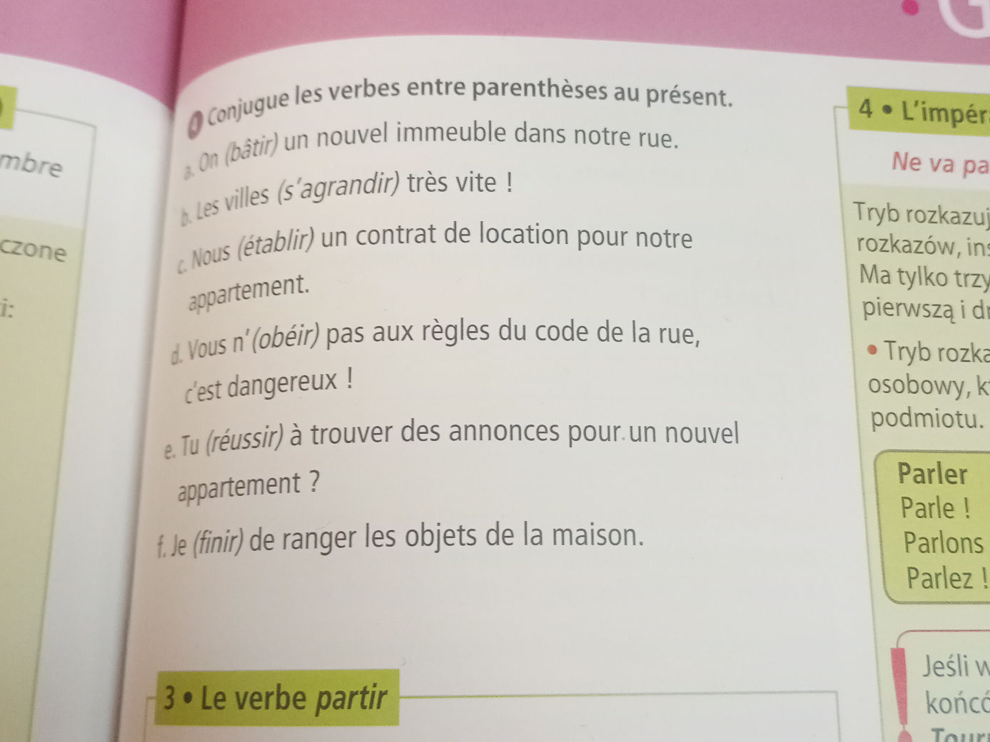 Conjugue les verbes entre parenthèses au | StudyX