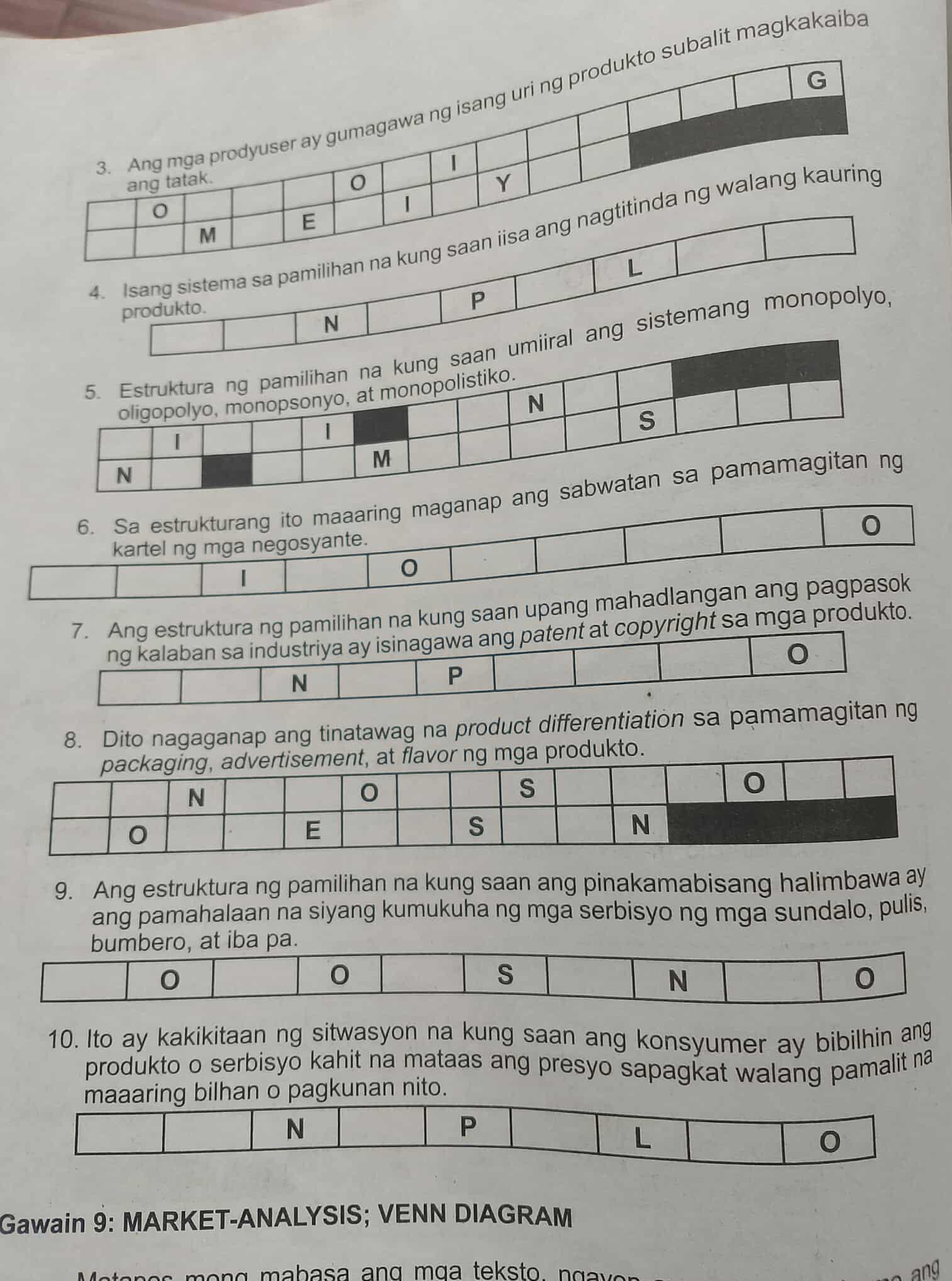 10. Ito ay kakikitaan ng sitwasyon na kung | StudyX