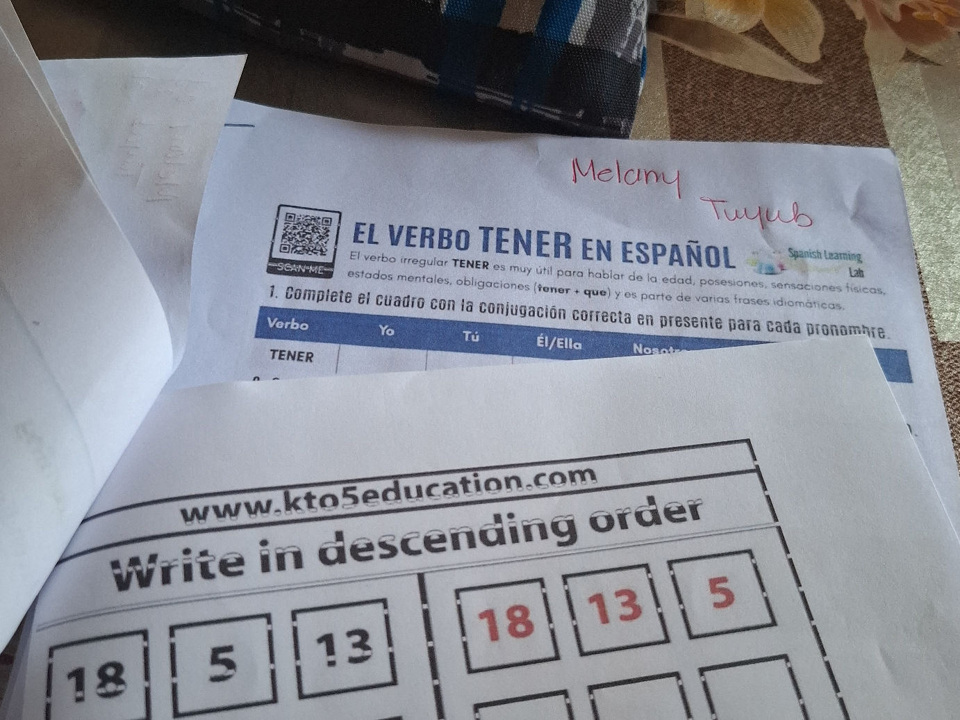 EL VERBO TENER EN ESPAÑOL El verbo irregular | StudyX
