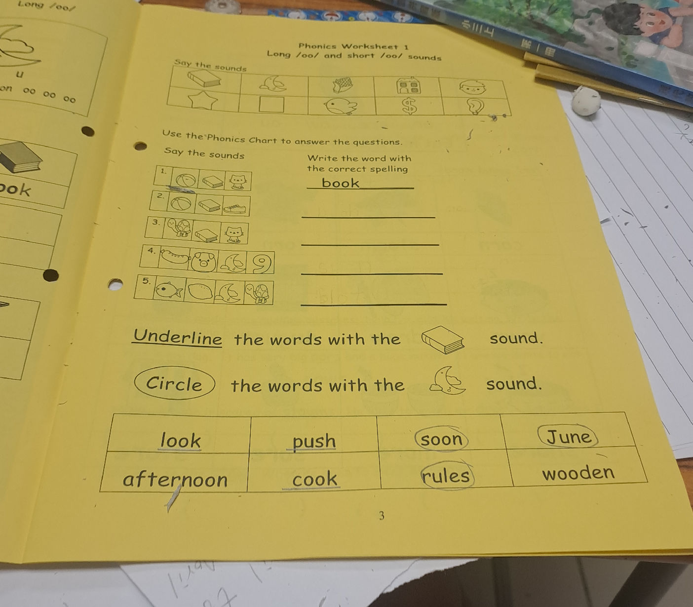 Say the sounds Use the Phonics Chart to | StudyX