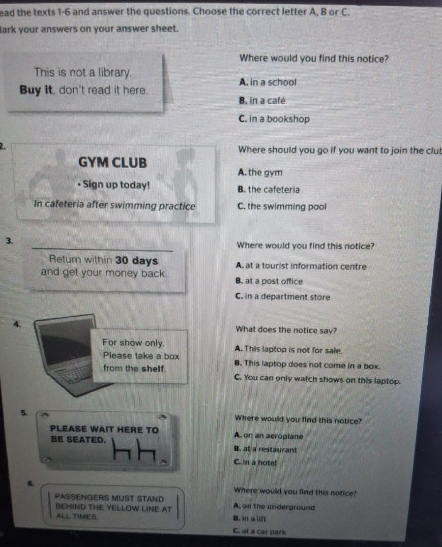 GYM CLUB • Sign up today! In cafeteria after | StudyX