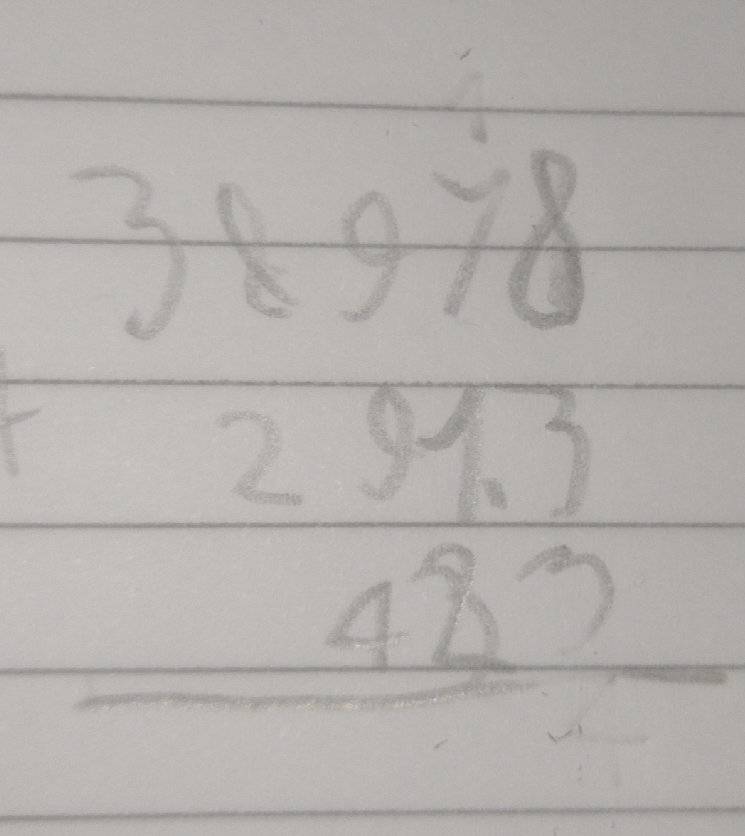 Perform the addition operation shown below: | StudyX