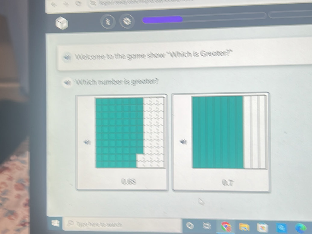 Welcome to the game show "Which is Greater?" | StudyX