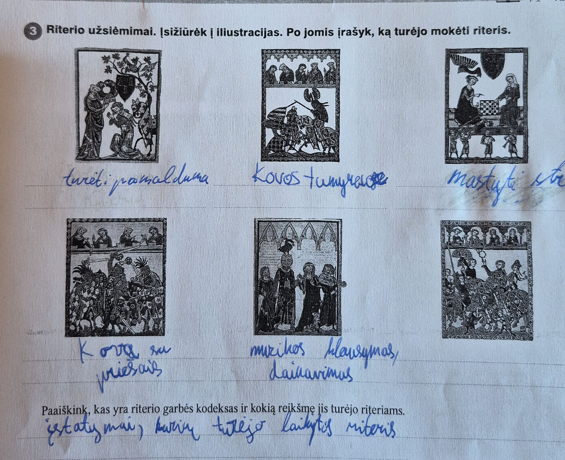 3 Riterio užsiėmimai. Įsižiūrėk į | StudyX