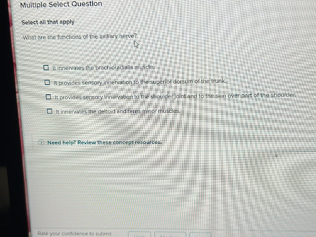 Multiple Select Question Select all that | StudyX