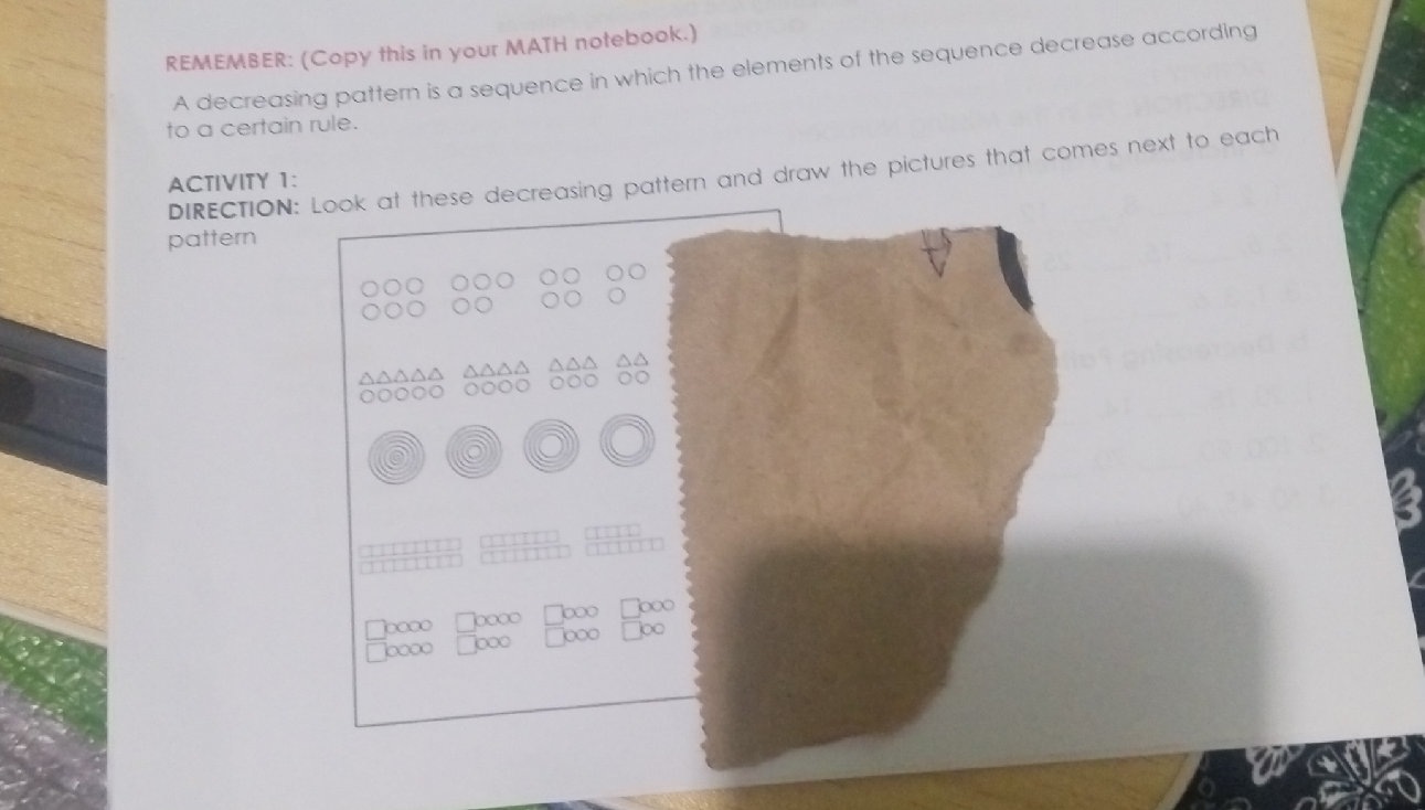 REMEMBER: (Copy this in your MATH notebook.) | StudyX