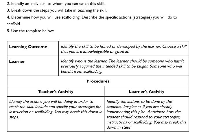 2. Identify an individual to whom you can | StudyX