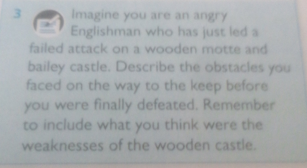 Imagine you are an angry Englishman who has | StudyX